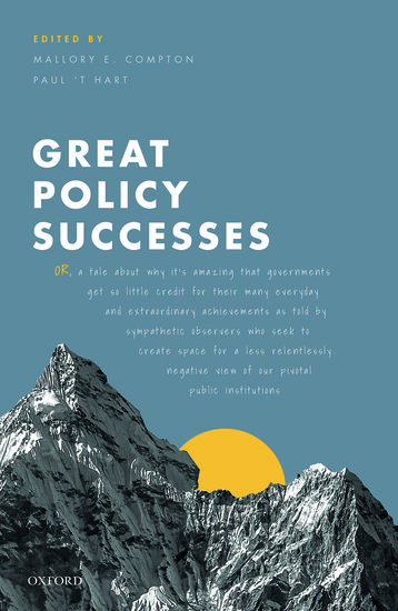 «Great Policy Successes» (2019): Libro editado por Mallory Compton y ...